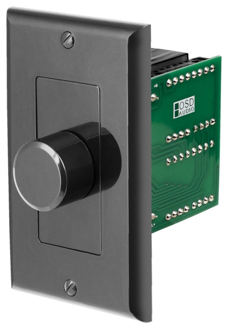In Wall 300W Knob Volume Control, Impedance Matching, Black & Brown ...