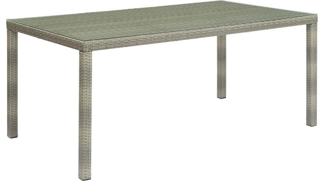 Yolo Rectangle Dining Table - Tropical - Outdoor Dining Tables - by ...