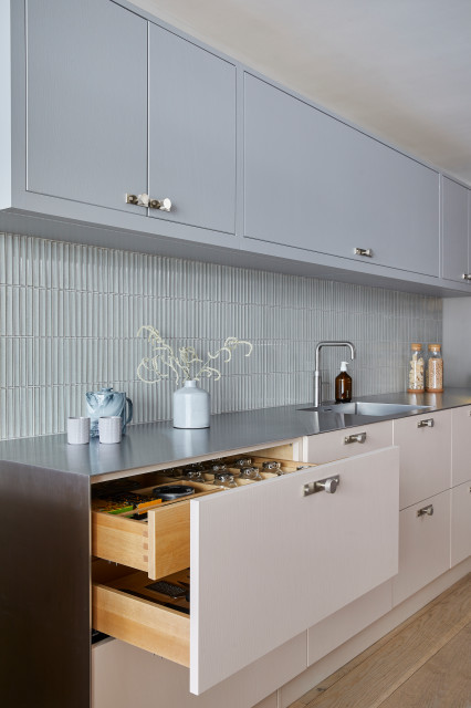 Tactical Tiles - Contemporary - Kitchen - London - by Sola Kitchens ...