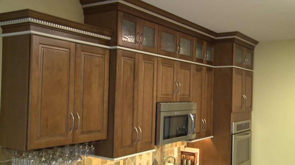 Merillat Masterpiece: Maple Cognac - Traditional - Kitchen - New York ...
