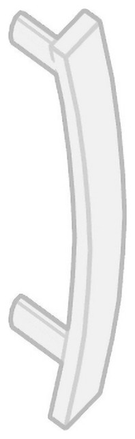 Handle Modern Curved 6in - Transitional - Cabinet And Drawer Handle ...