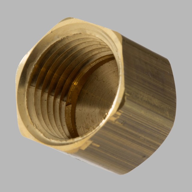 1/2" Female IPS Brass Cap - Traditional - Hardware - by Buildcom | Houzz