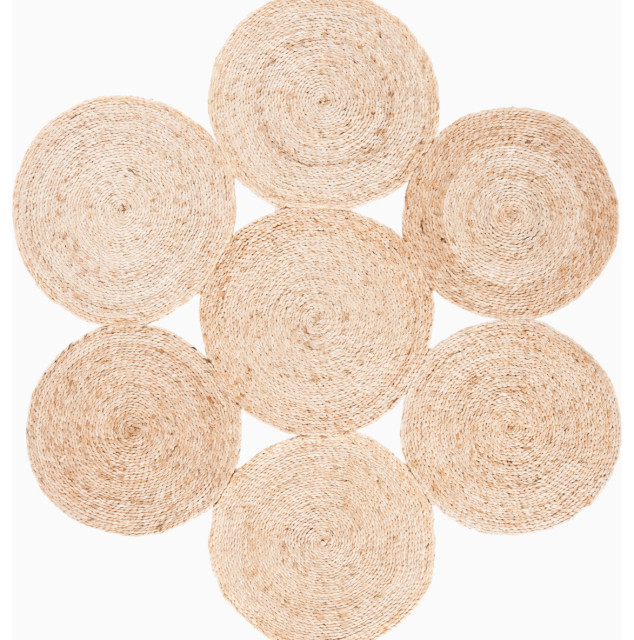 Safavieh Natural Fiber Nf164a Handwoven Natural Rug, 6' round - Beach ...