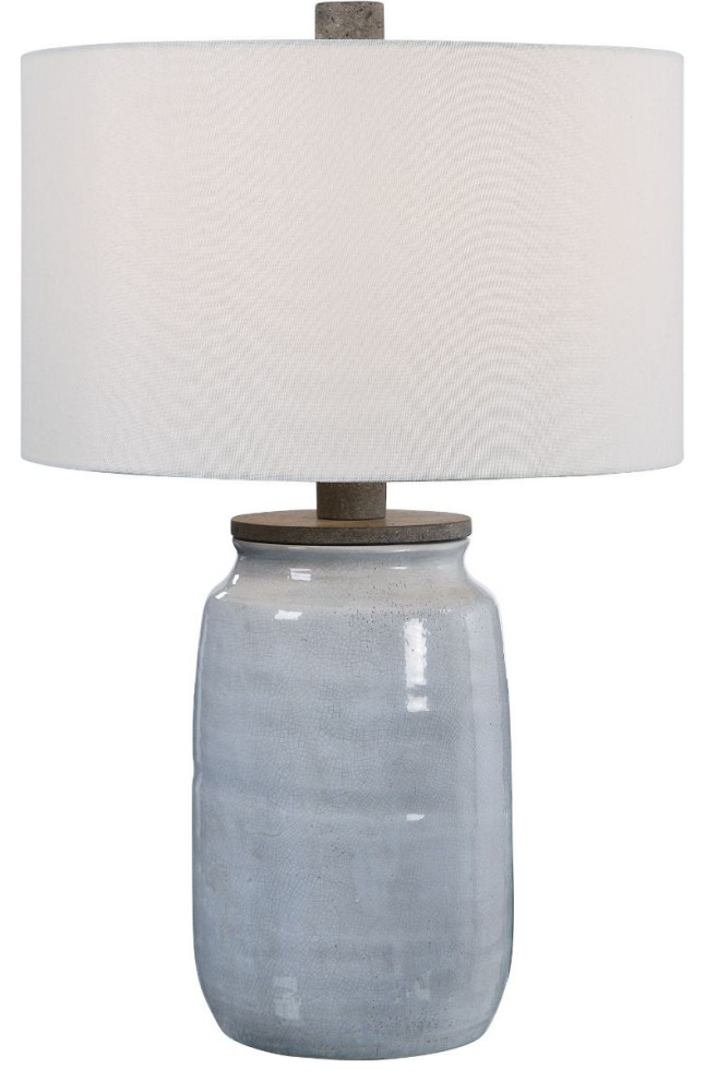 Uttermost Dimitri-Light Blue Table Lamp - Transitional - Table Lamps ...