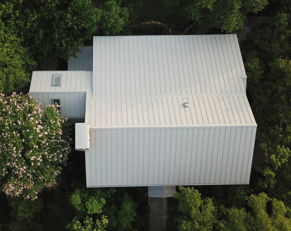 Snap Lock Standing Seam in Slate Gray West Lake, TX - Farmhouse ...