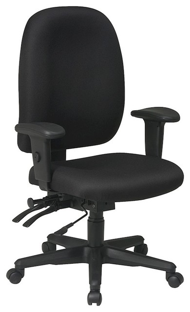 Dual Function Ergonomic Chair, 26.5W x 25.5D x 38.25H - Contemporary ...