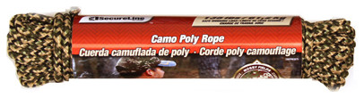 Secure Line Mossy Fields Series Digital Camo Poly Rope, 5/16" x 75 ...
