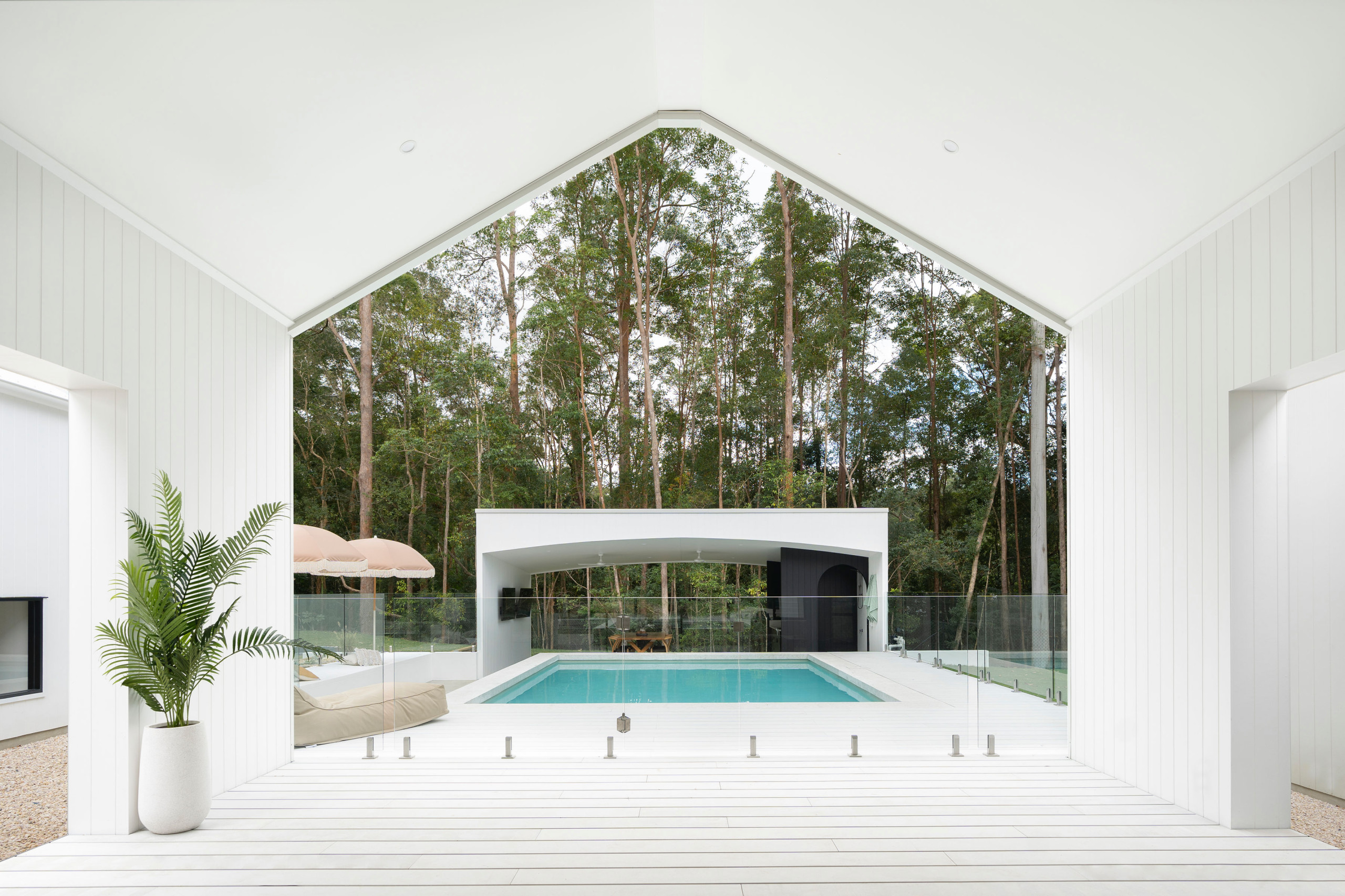 A New White Pitched-Roof Home by RG Design Studio | Houzz AU