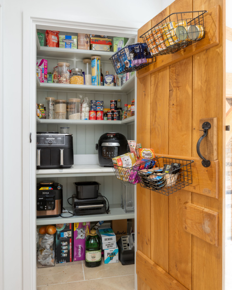 Reimagined Historic Mill In-Frame Ornate Beaded Shaker Kitchen ...