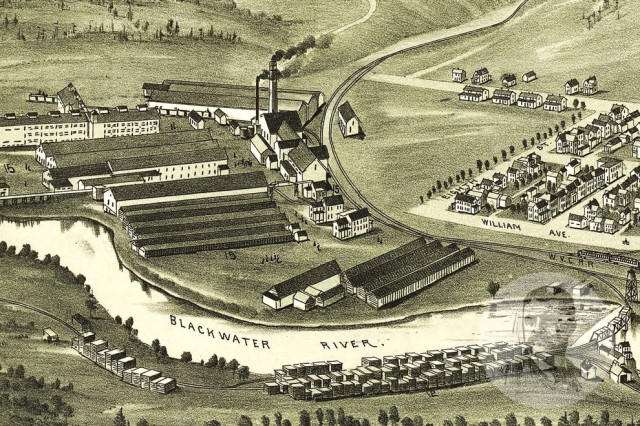 Old Map of Davis West Virginia 1898, Vintage Map Art Print, 24"x36 ...