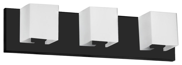 3 Light Contemporary Halogen Vanity - Transitional - Bathroom Vanity ...