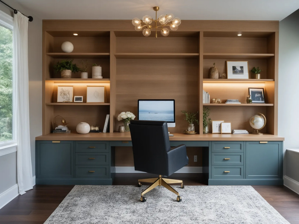Home Office Custom - Home Office - New York - by Trim Team NJ | Houzz