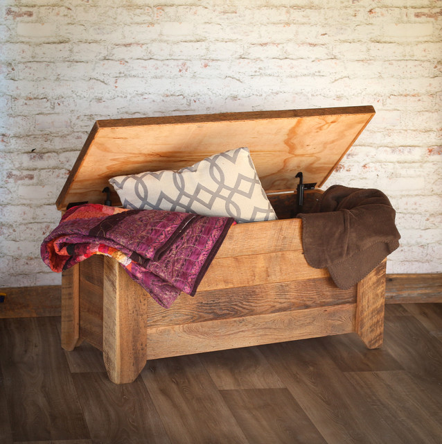 Blanket Chest, Storage Bench - Rustic - Accent And Storage Benches - by ...