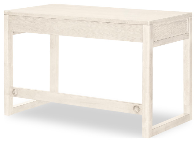 Sawyer White Cane Desk - Tropical - Desks And Hutches - by Legacy ...