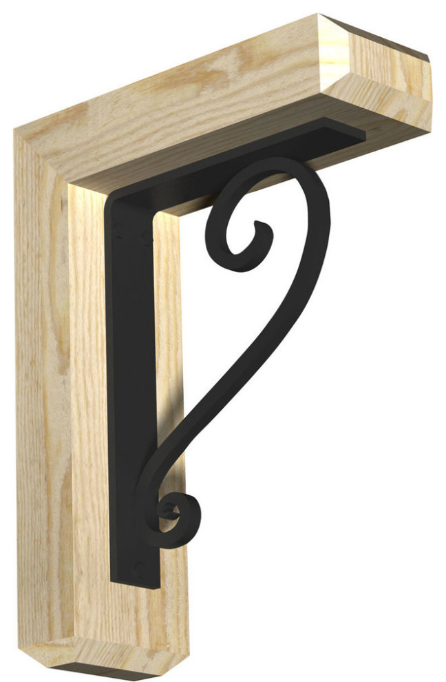 Edwards Craftsman Ironcrest Bracket, 11-1/2"x14" - Mediterranean ...