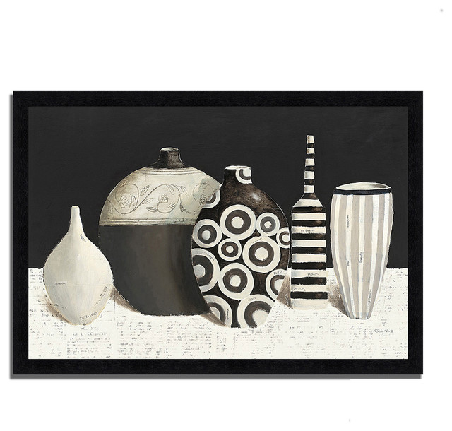 "Objet D'Art" By Emily Adams, Framed Painting Print, Ready To Hang ...