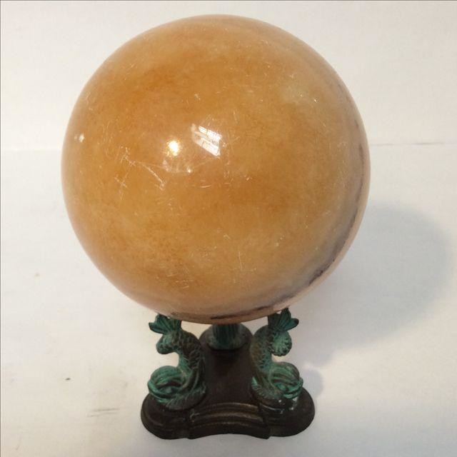 Calcite Crystal Ball - Beach Style - Decorative Objects And Figurines ...