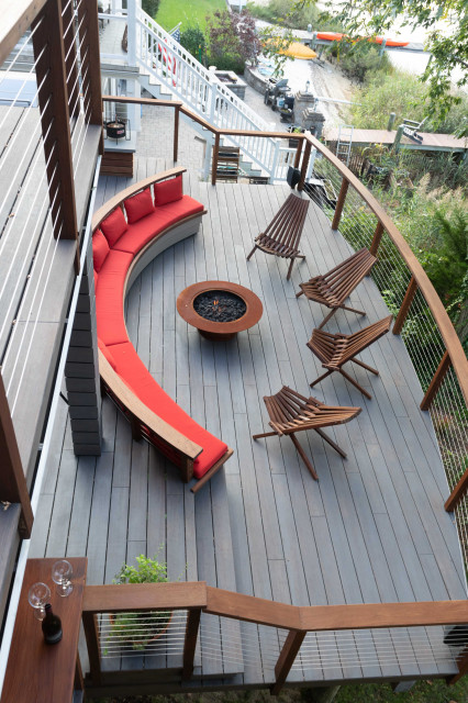 Award-winning aMbooo Entertainment Deck (detail) - Transitional - Deck ...