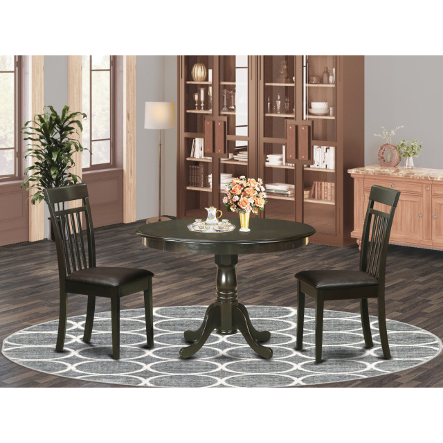3-Piece Kitchen Table Set, Table and 2 Dinette Chairs. - Traditional ...