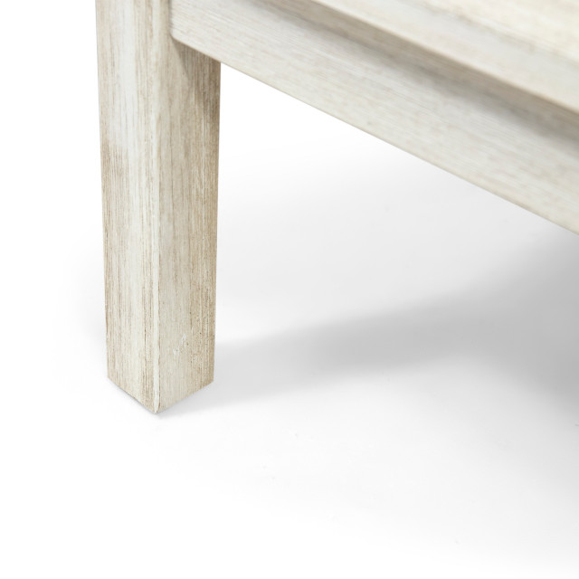 Dominic Outdoor 4 Seater Acacia Wood Chat Set With Cushions - Farmhouse ...