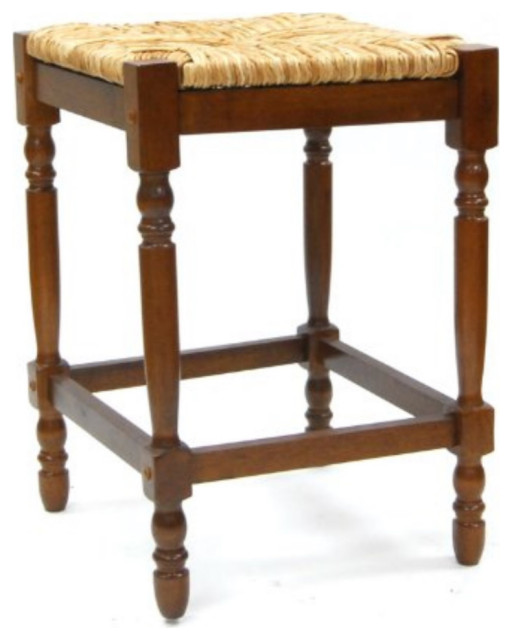 French Country Counter Stool - Beach Style - Bar Stools And Counter ...