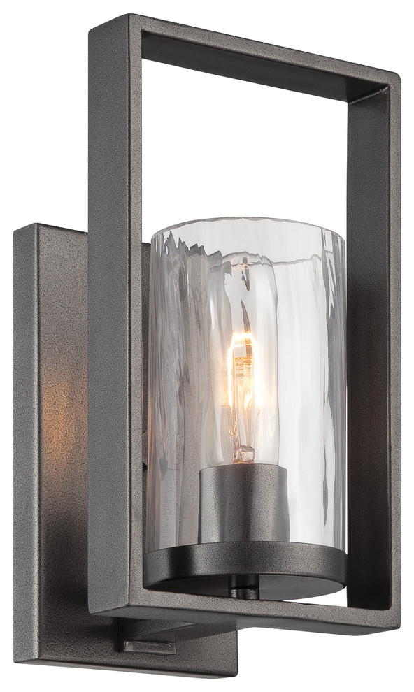 Elements Wall Sconce, Charcoal - Transitional - Wall Sconces - by ...