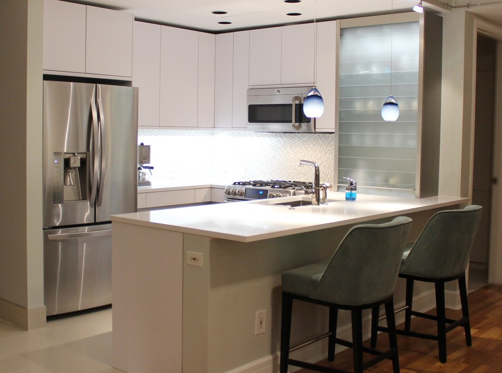 Efficiency Condo | Arete Kitchens - Contemporary - Kitchen - Austin ...