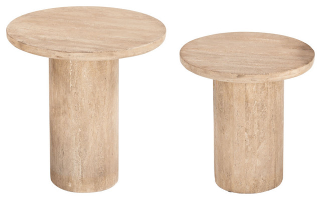 Hamilton Accent Table Set Natural - Modern - Side Tables And End Tables ...