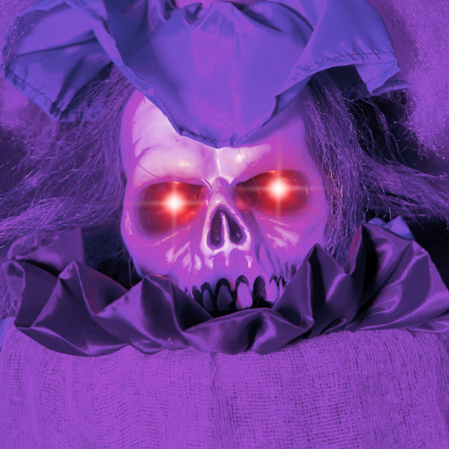 Lifesize Animatronic Witch, Lights and Sound - Traditional - Holiday ...