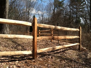 Bloomfield | Rustic Split-Rail Corral - Rustic - Boston - by Hartford ...