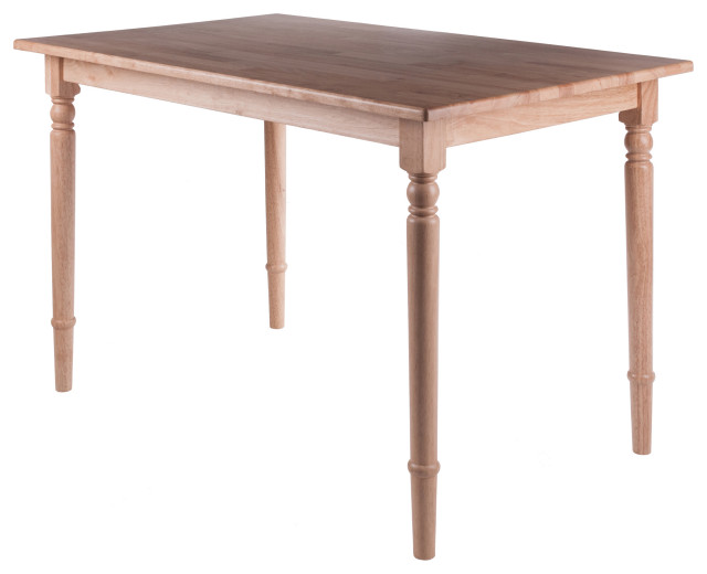 Ravenna Rectangle Dining Table, Natural - Traditional - Dining Tables ...