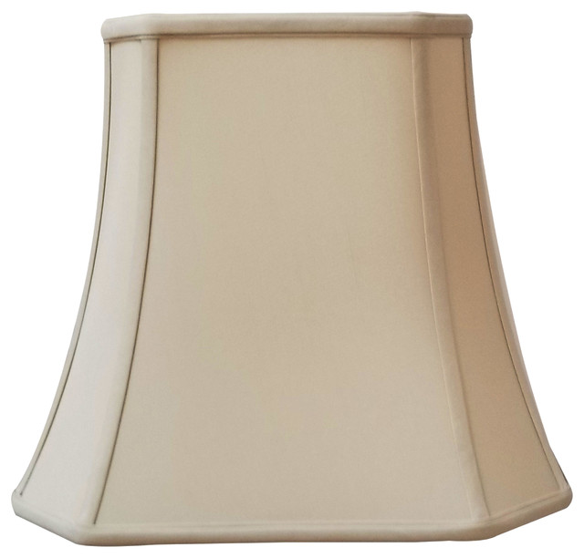 Royal Designs Square Cut Corner Basic Lampshade, Antique Gold, 11x17x15 ...