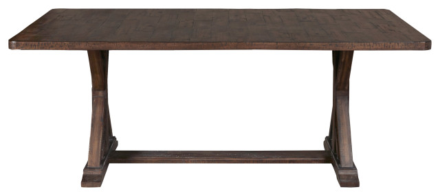 Sawmill Trestle Dining Table - Transitional - Dining Tables - by ...