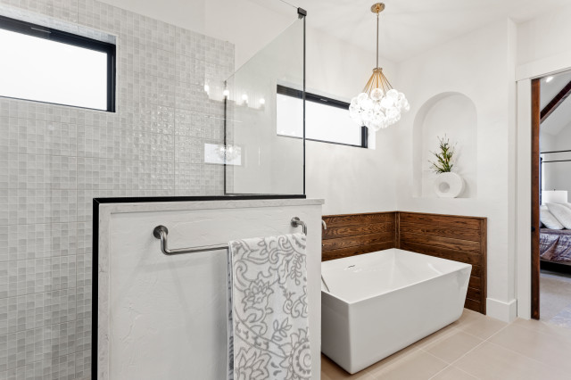 Modern Tudor - Modern - Bathroom - Kansas City - by Owen Homes LLC ...