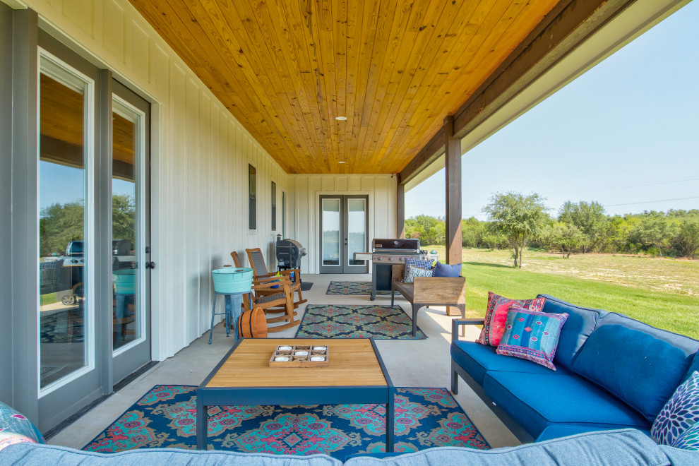 Chic Modern Farmhouse - Farmhouse - Patio - Dallas - by All Over ...