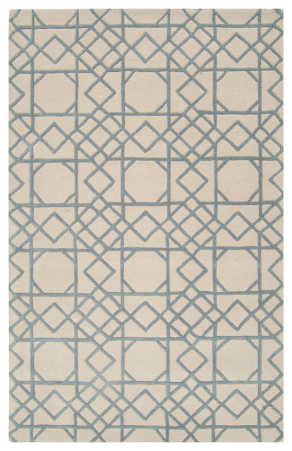 Hand Tufted Goa Wool Rug G-5088, 2' x 3' - Contemporary - Doormats - by ...
