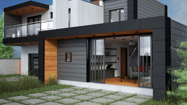 Modern Factory Exterior