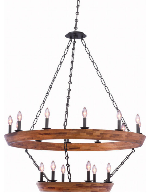 Lansdale (12+6) Light 2 Tier Chandeleir - Transitional - Chandeliers ... Lansdale (12+6) Light 2 Tier Chandeleir - Transitional - Chandeliers ...