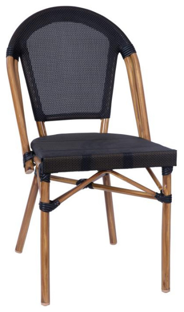 Marseille Indoor/Outdoor Commercial French Bistro Stacking Chair ...