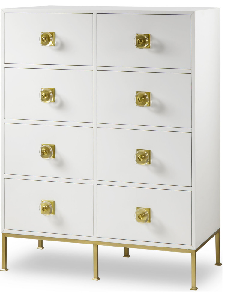 Formal 8 Drawer Chest - Contemporary - Dressers - by HedgeApple | Houzz