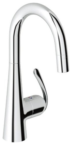 Grohe 32283000 Ladylux Dual Spray Pull-Down Faucet, Chrome ...