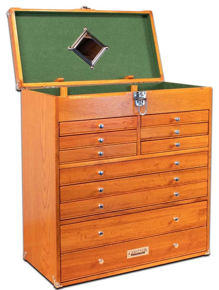 Tool Chest Gerstner International GI-T22 Red Oak 11-Drawer ...