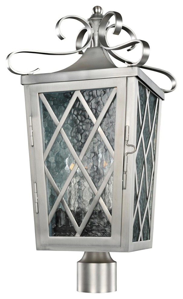 Trellis Medium Post/Pier Mount - Traditional - Post Lights - by ...