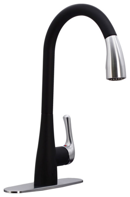 Kitchen Dual Sensor Automatic Touch Controlled Faucet - Contemporary ...