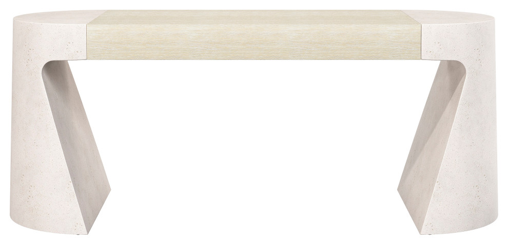 Bernhardt Prado Desk, 74"W x 27"D x 30"H - Transitional - Desks And ...