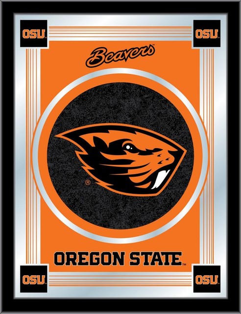 Oregon State Logo Mirror - Contemporary - Wall Accents - by GwG Outlet ...