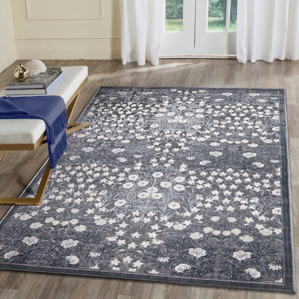 Canyon Flower Patch Indoor/Outdoor Rug, 2'6"x3'11" - Contemporary ...