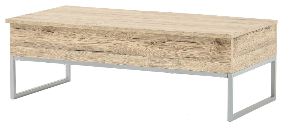 GDF Studio Cerise Lift Top Storage Coffee Table - Contemporary - Coffee ...