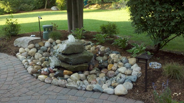 Bubbling Rock Water Features - Traditional - Garden - Detroit - by ...