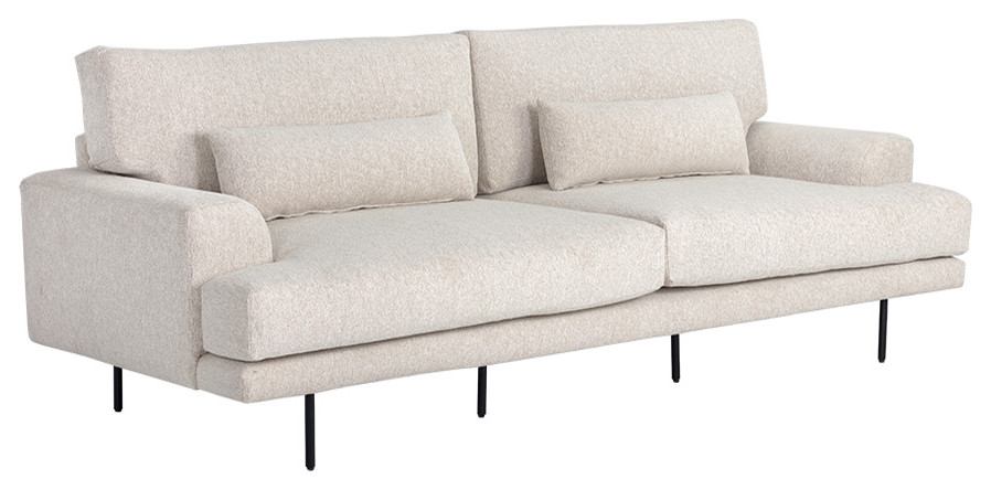 Galena Sofa- Polo Club Kohl Grey - Midcentury - Sofas - by Rustic Home ...